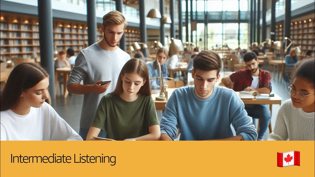 🇨🇦 English Listening - Modern Libraries - YouTube
