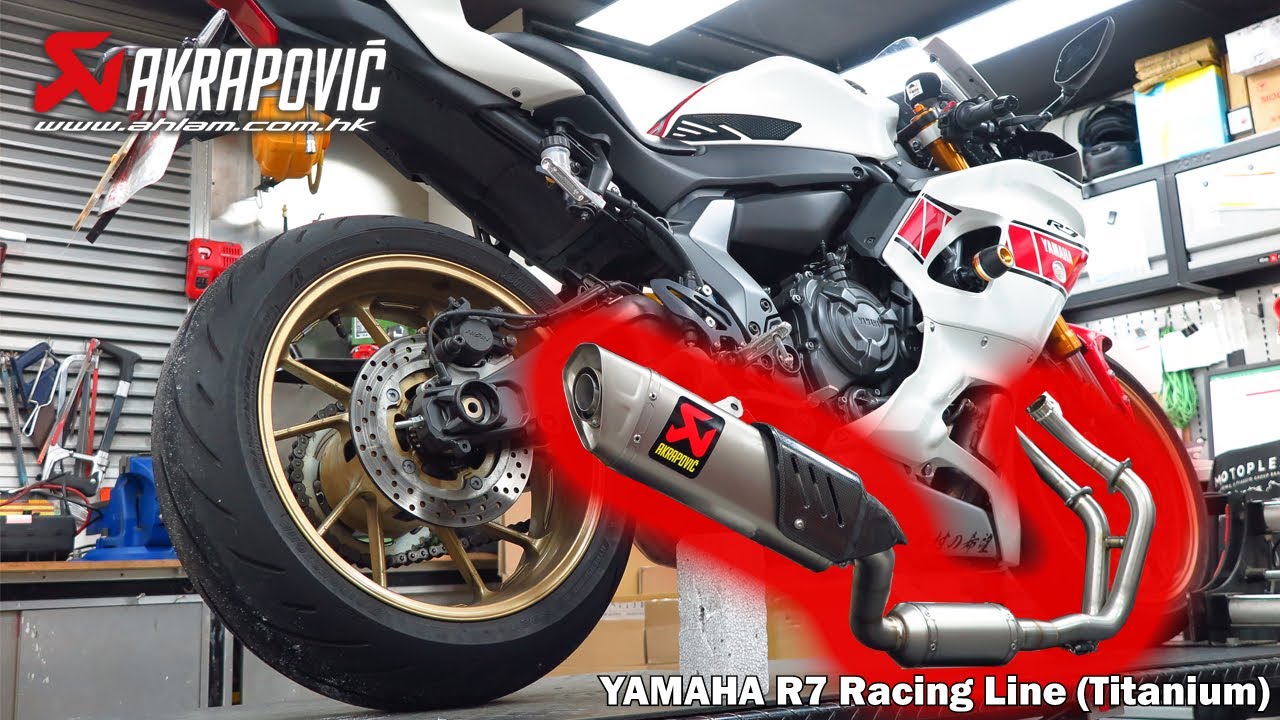 Akrapovic 蠍子YZF-R7 全段排氣管 Racing line - Full system by www.ahlam.com.hk ...