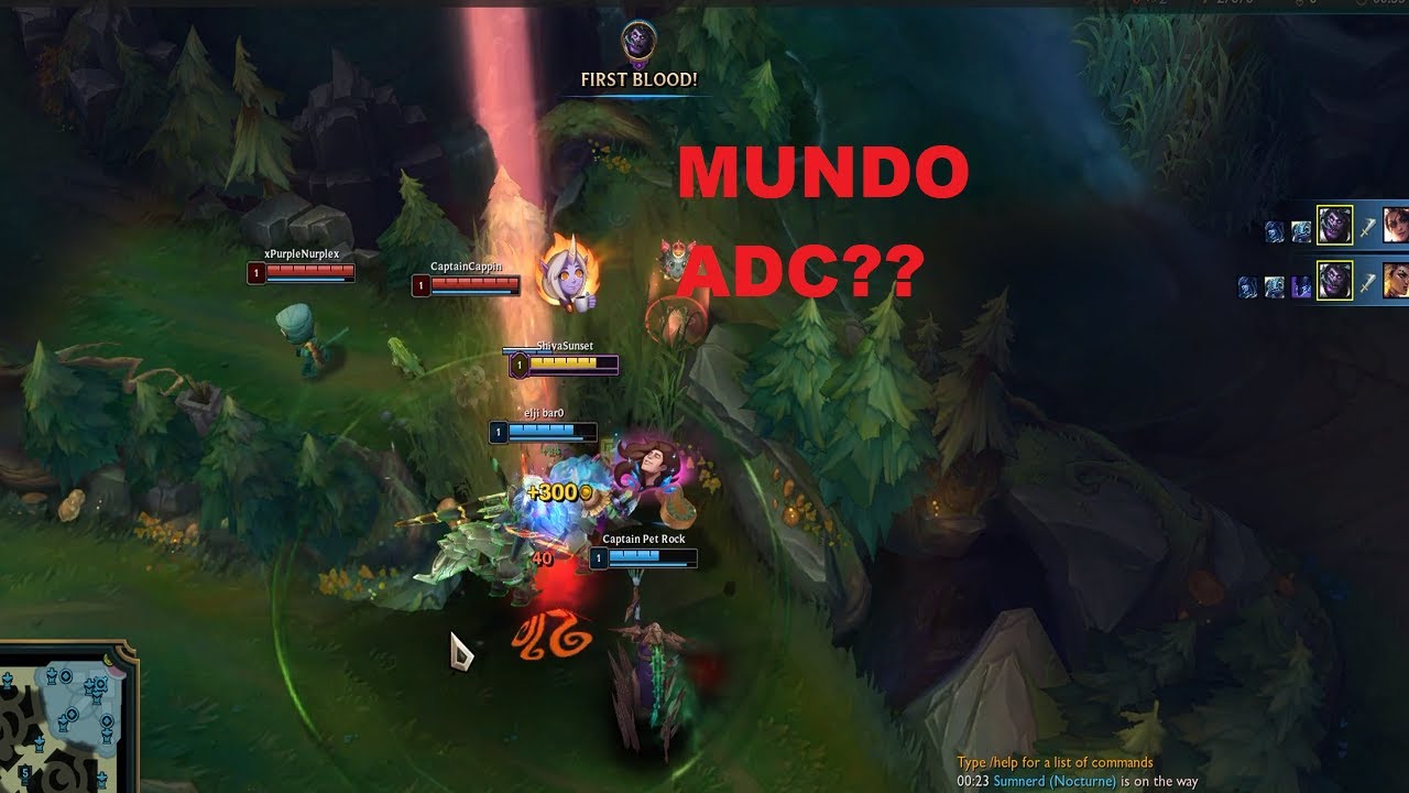 Pool Party Mundo Adc Action In Ranked - YouTube