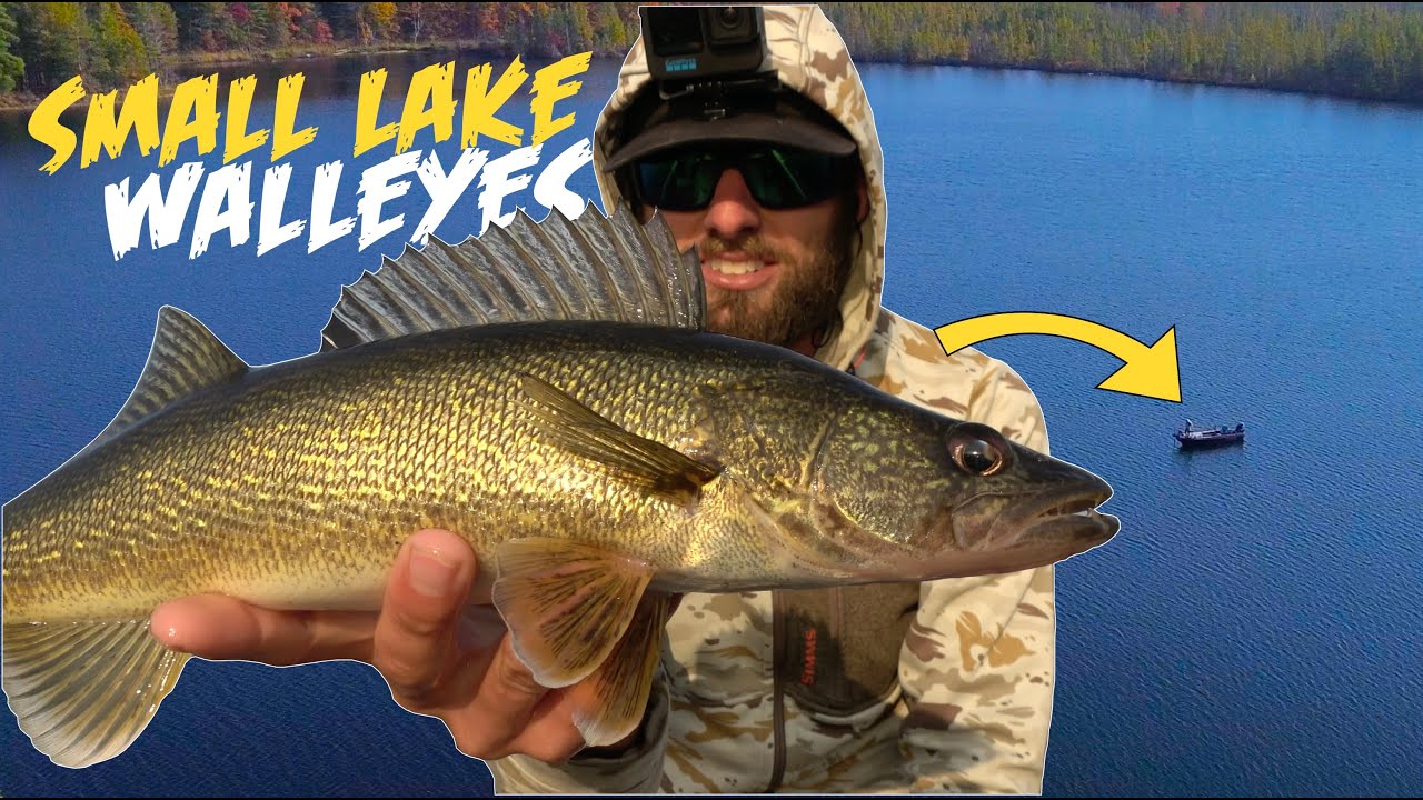 How to Fish SMALL LAKES for Walleyes LIKE A PRO! - YouTube
