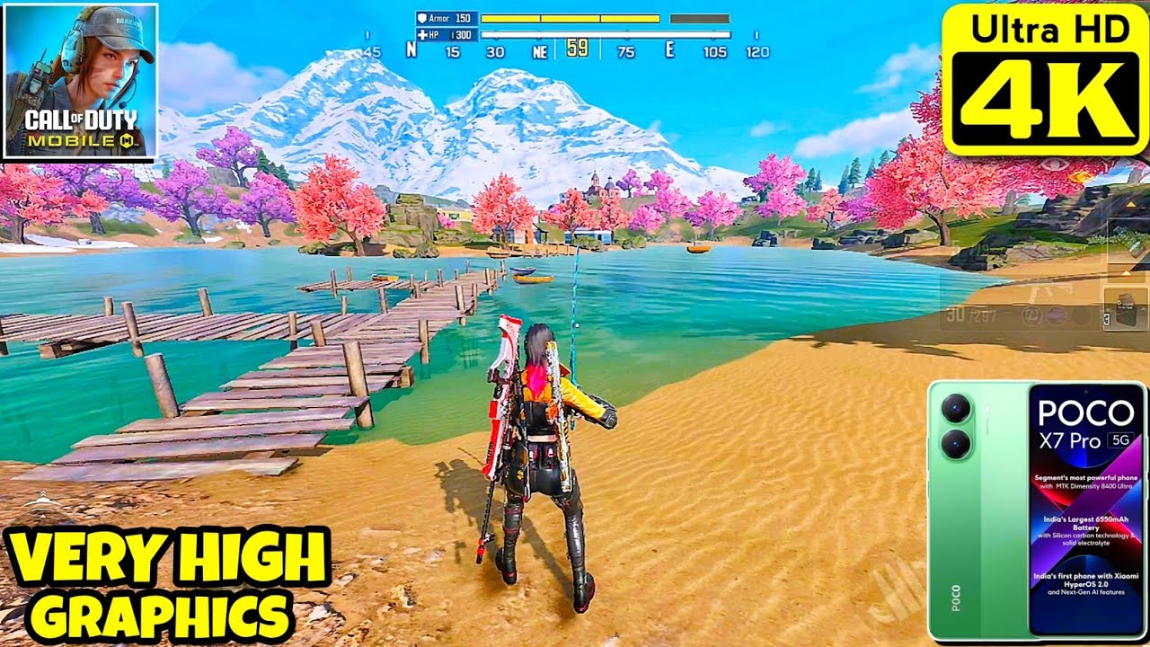 POCO X7 PRO CODM VERY HIGH GRAPHICS GAMEPLAY TEST + Graphics Settings ...