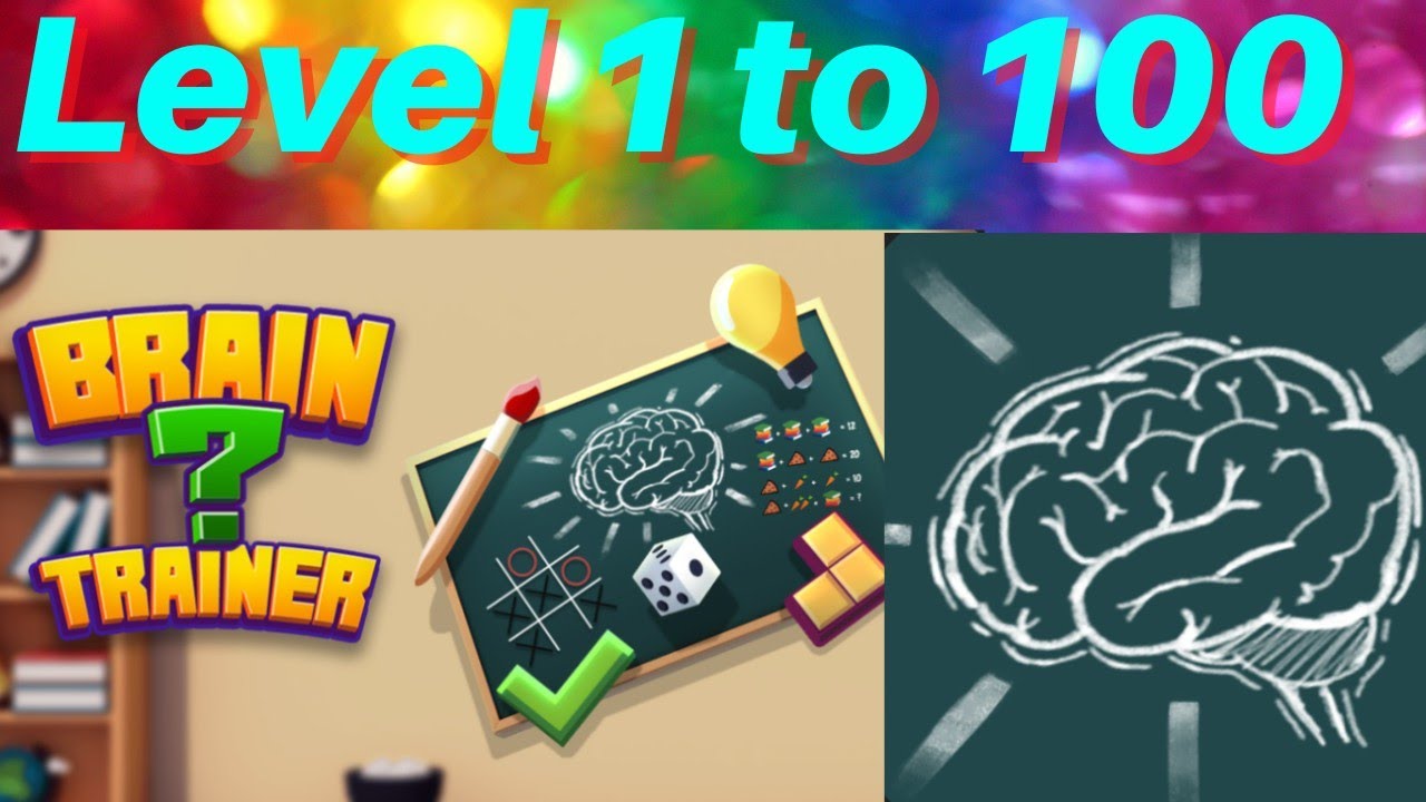 Brain trainer full game (2022) level 1 to 100 - level timestamps - YouTube