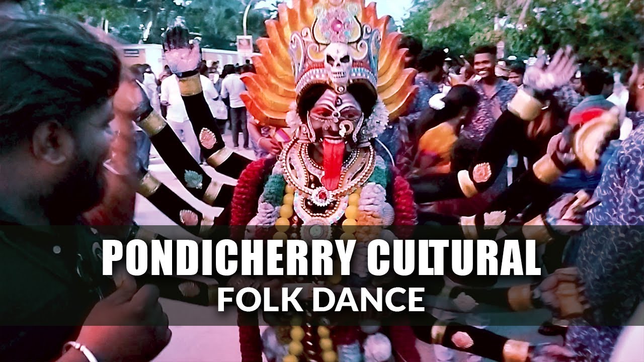 Rhythms of Pondicherry: A Cultural Dance and Street Spectacle - YouTube