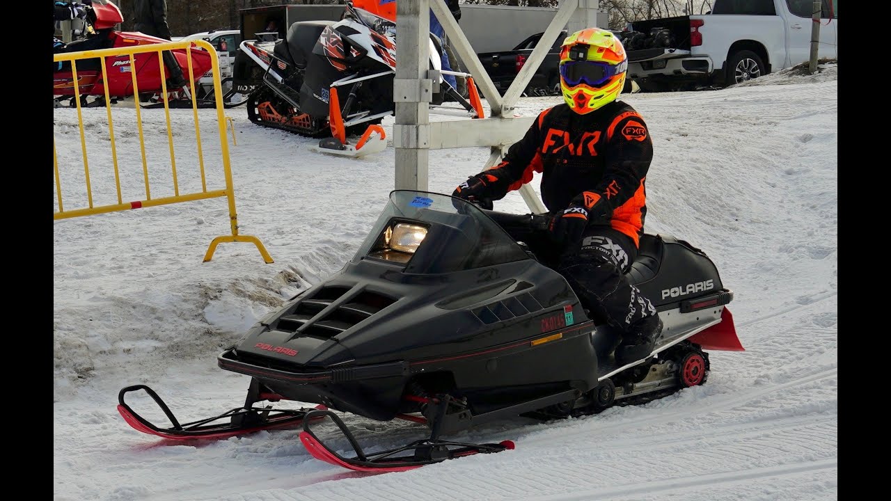 Saratoga snowmobiling & ERX midwest ride in - YouTube
