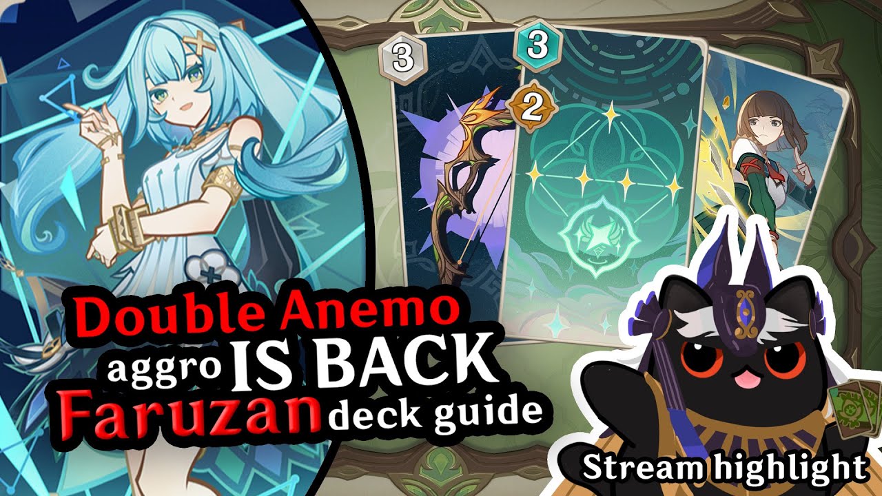 Double Anemo aggro is back! | Faruzan Lyney Lynette deck guide ...