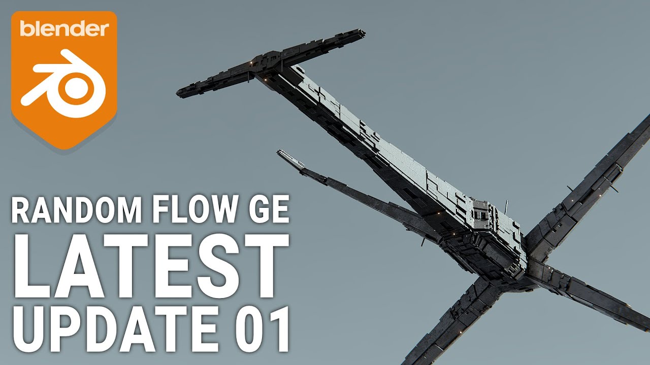 Random Flow GE Latest Update 01 #b3d #randomflow #blenderaddon # ...
