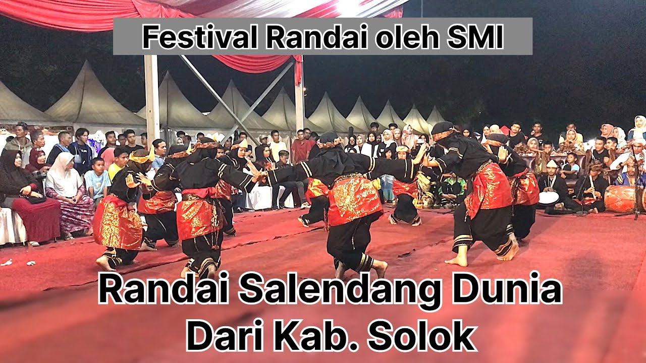 RANDAI Salendang Dunia dari Kab. Solok (Festival Randai oleh Seniman ...