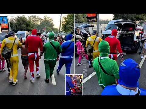 Power Rangers to the Rescue: Thief Arrested at Brazilian Carnival ...