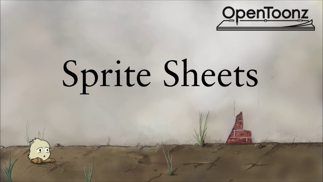OpenToonz Sprite Sheets - YouTube