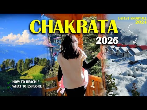 Chakarta Uttarakhand | chakrata snowfall 2024 | chilmiri top chakrata # ...