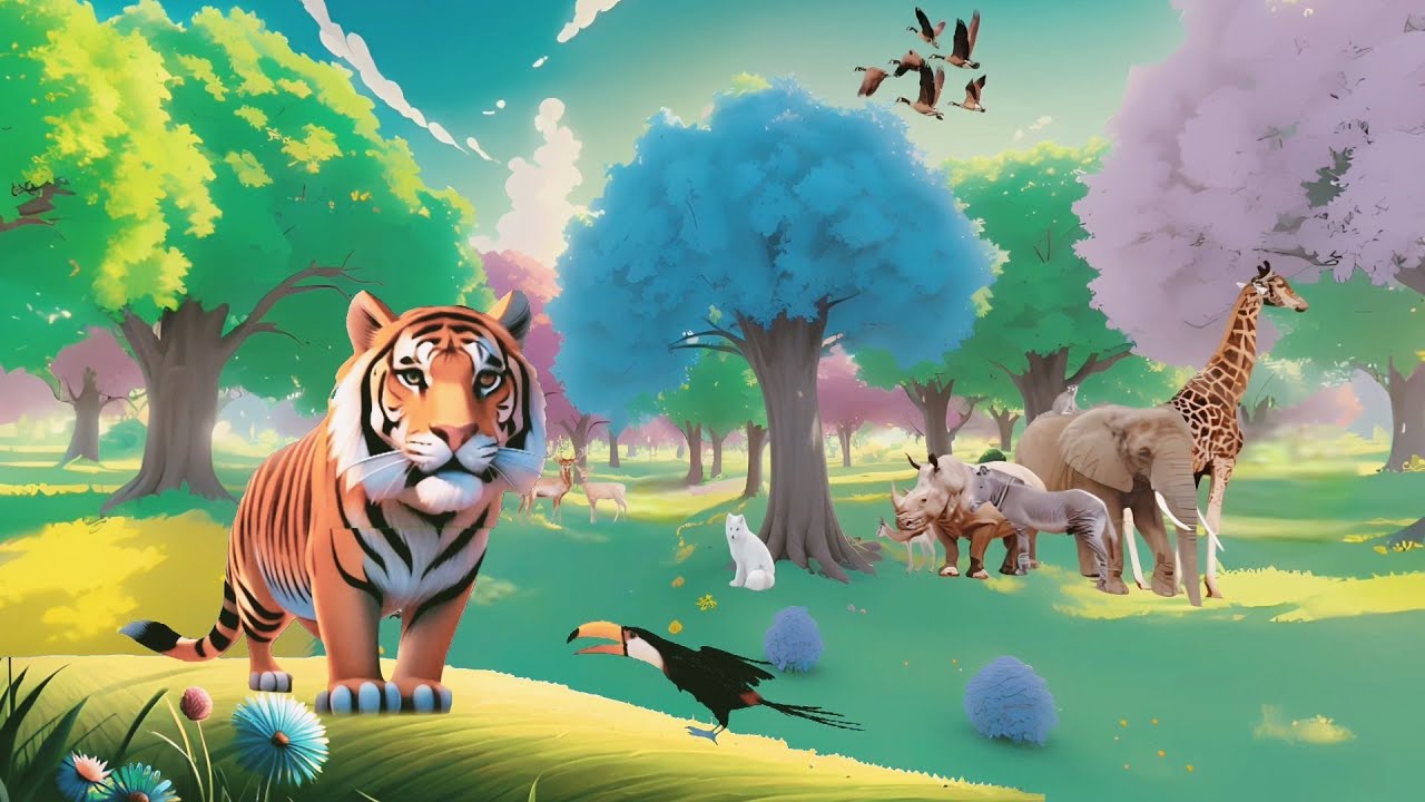 The Singing Tiger : Roaring with Talent | Children's Bedtime Stories ...