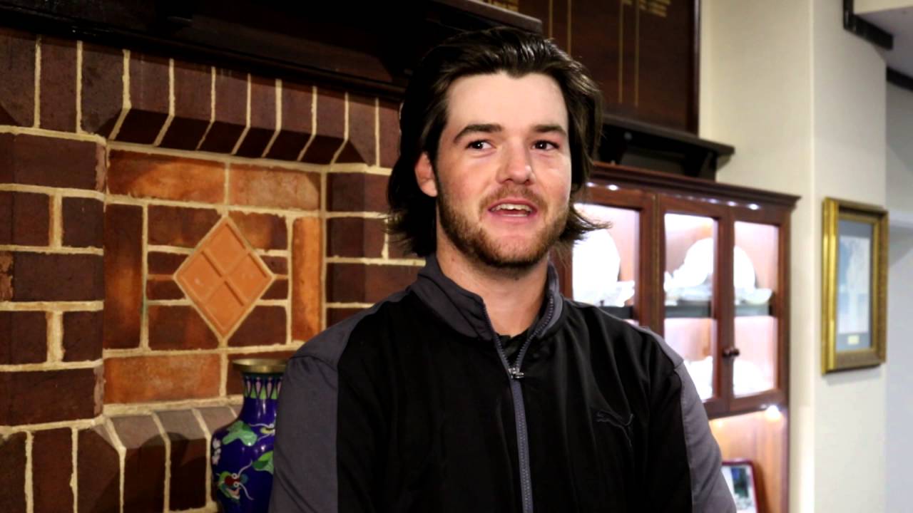 Haydn Barron WA Open post Round 1 interview - YouTube