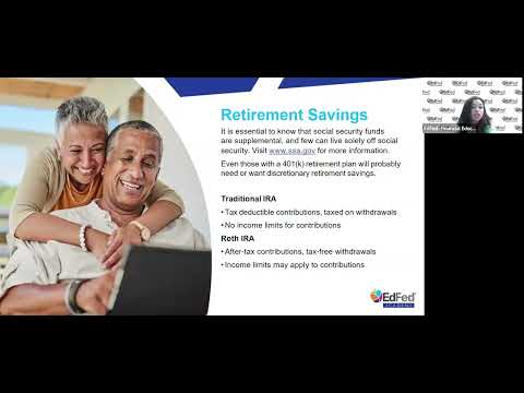 EdFed Academy Webinar - Basic Money Management Skills