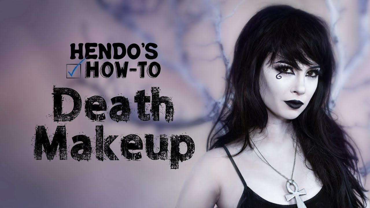 How-to: DEATH (SANDMAN) MAKEUP - YouTube