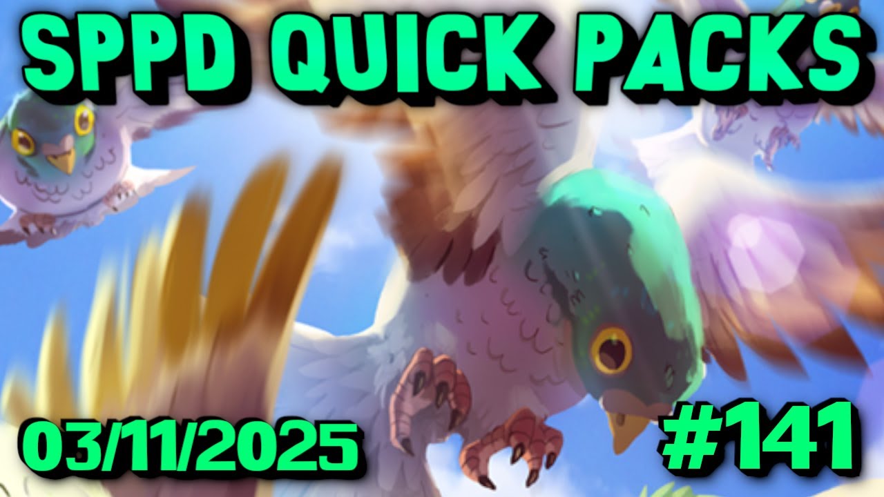 Priceless Pigeon Party Panic!! | SPPD Quick Packs #141 - YouTube