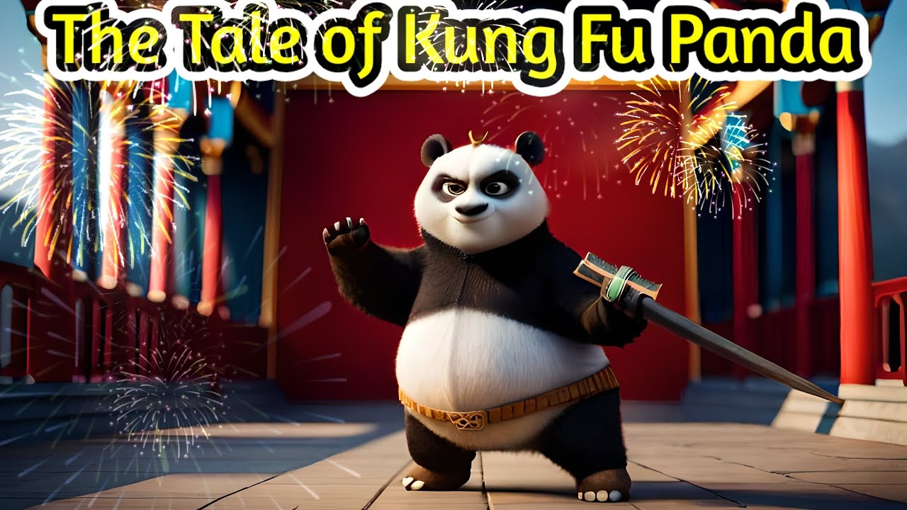 Kung Fu Panda Tale| Kids Rhyme| Dragon Warrior| AI generated video ...