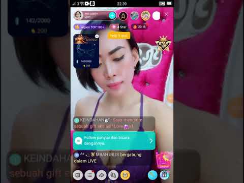 BIGO LIVE GOYANG TANTE Bikin suges