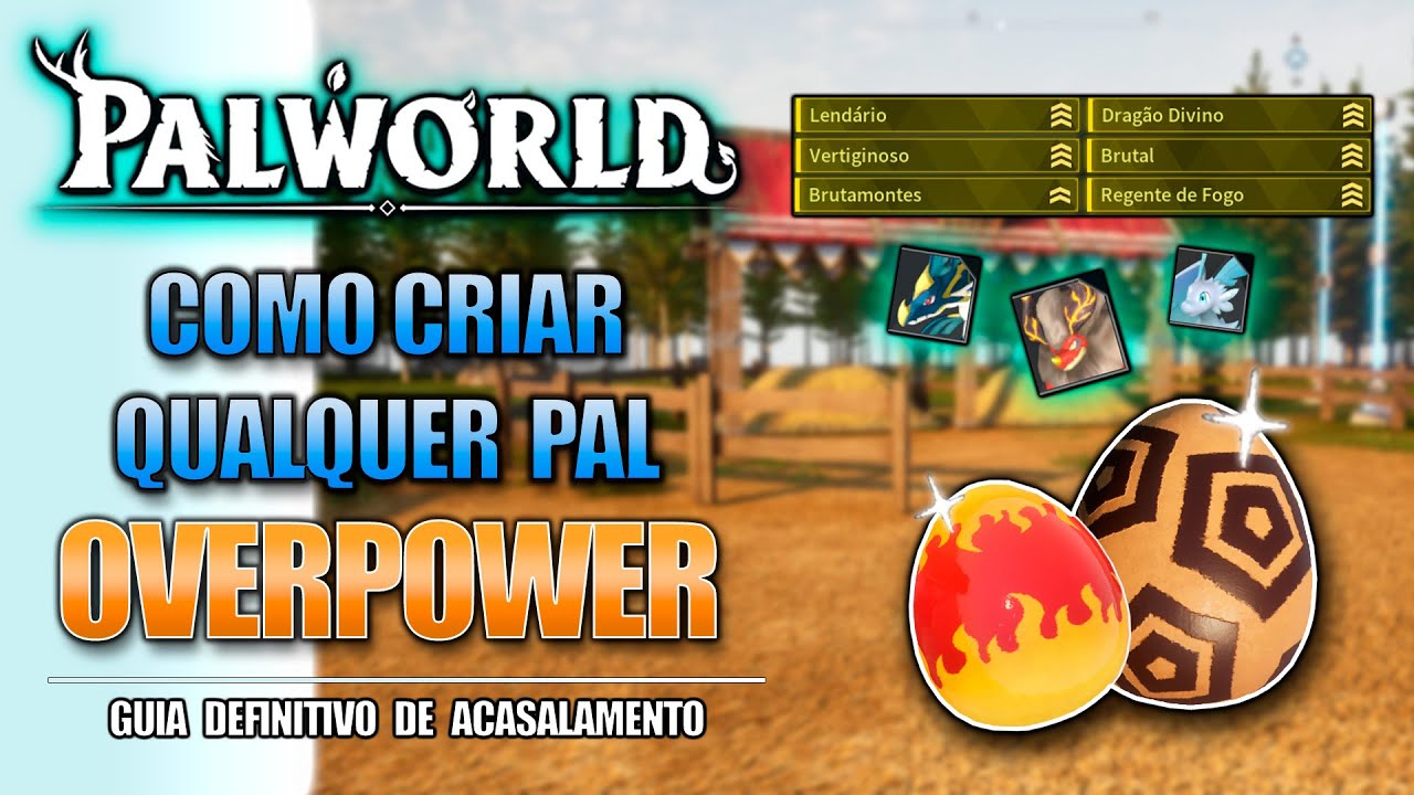 GUIA DEFINITIVO DE ACASALAMENTO - PALWORLD - YouTube