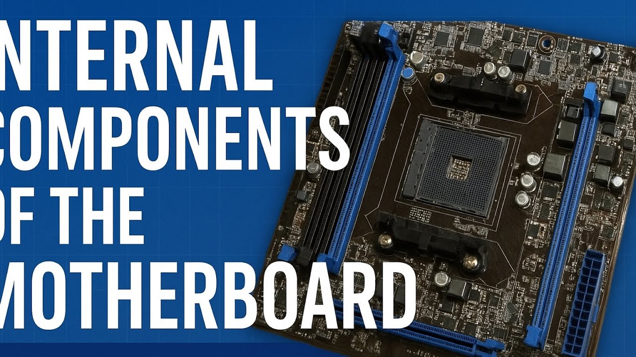 Internal Components of the Motherboard | Computer Basics for Beginners ...