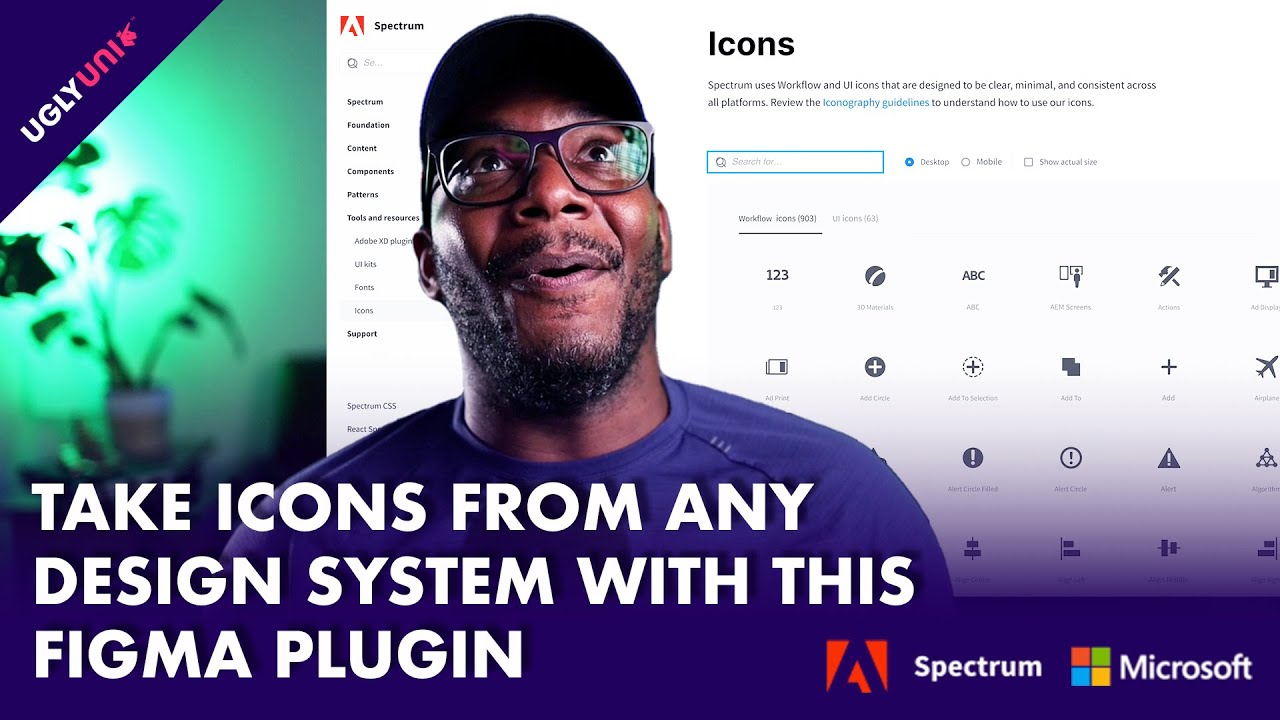 Take icons from any Design System with this Figma plugin #uxdesigner # ...