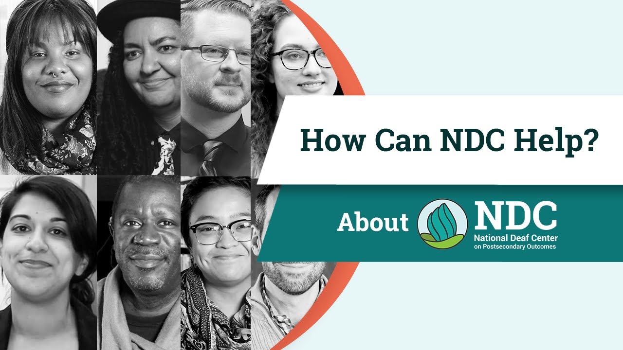 About NDC: How Can National Deaf Center Help? - YouTube