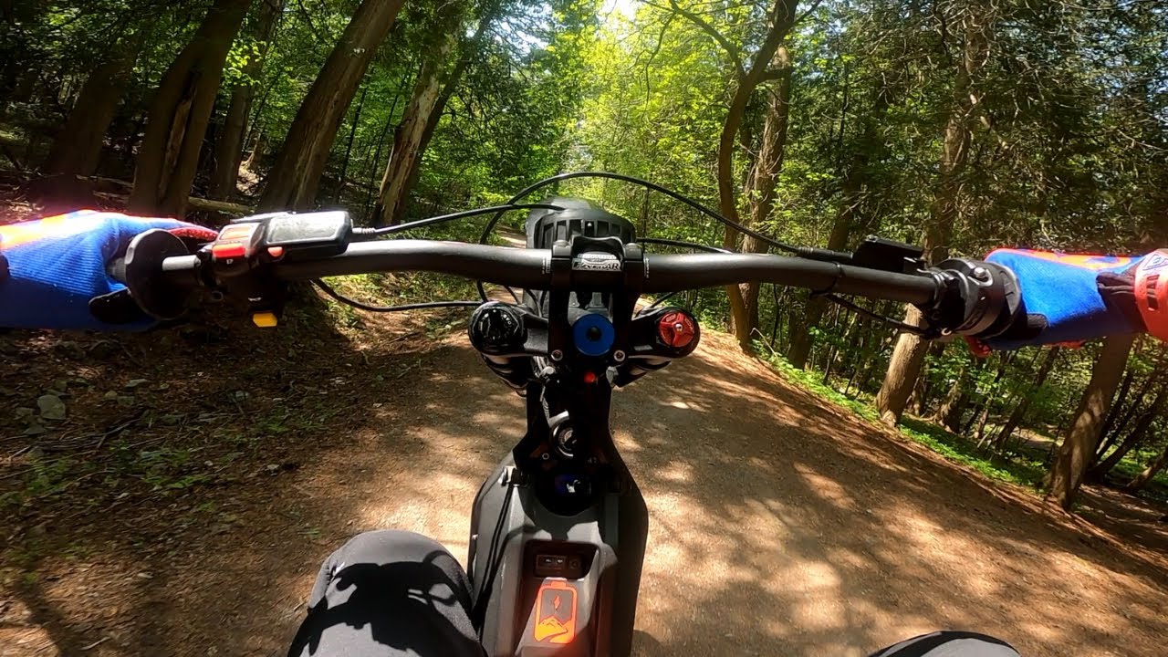 We Hit Up The Local Jump Spot On Our Surron x Electric Bikes - YouTube