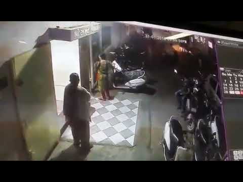 cctv footage of jayant pandya assault - YouTube