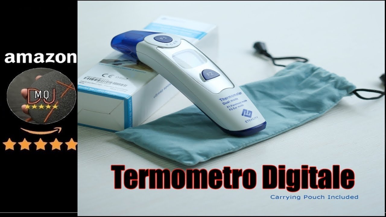 🎬review Termometro Digitale Auricolare Frontale A Infrarossi Per Febbre