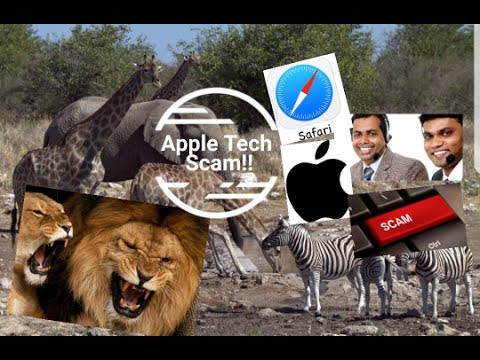 Apple Tech Support Scam Safari Confusion (with subtitles). - YouTube