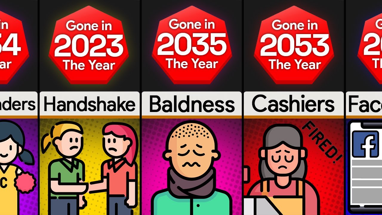 Comparison: Things That Will Disappear In The Future - YouTube