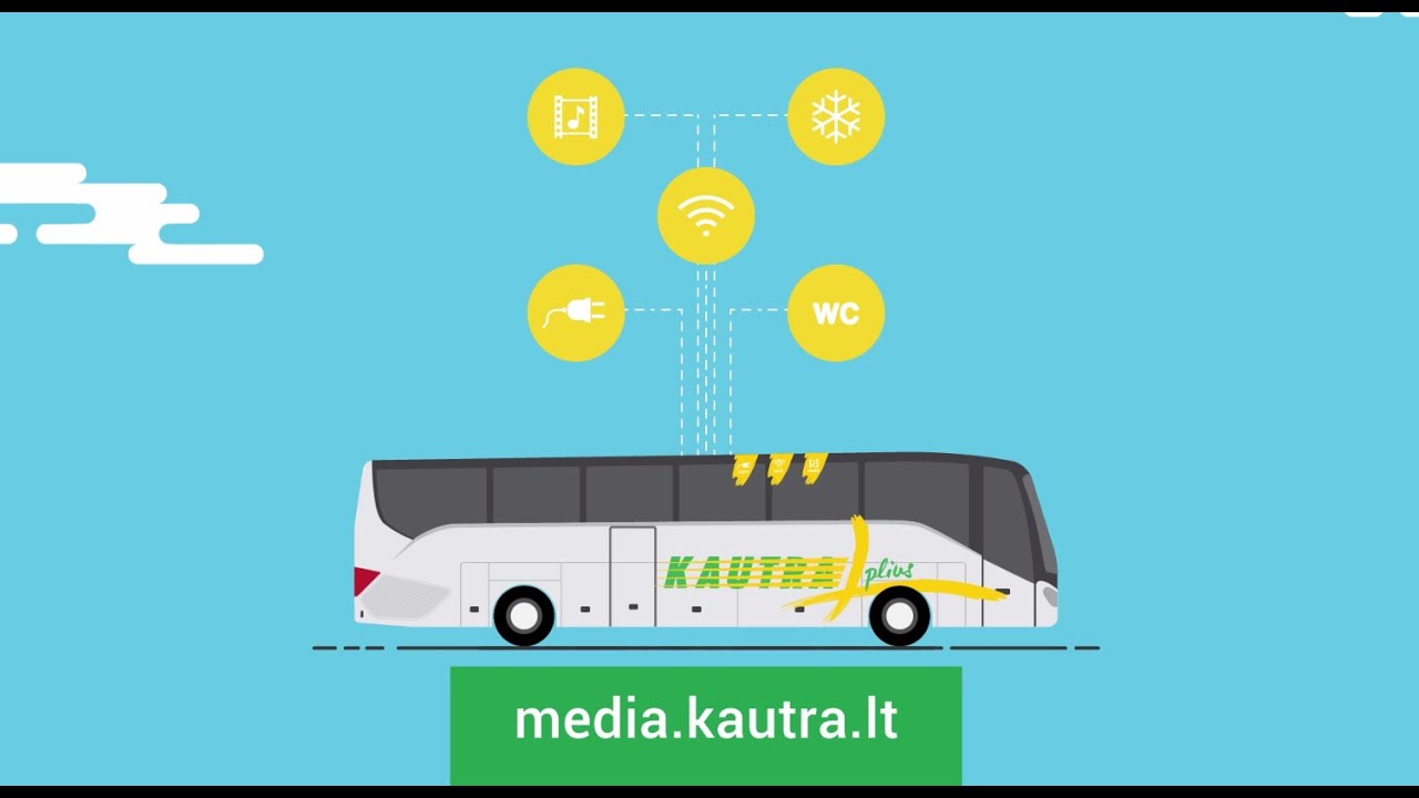 "Kautra plius" - dar daugiau pliusų keliaujant autobusu - YouTube