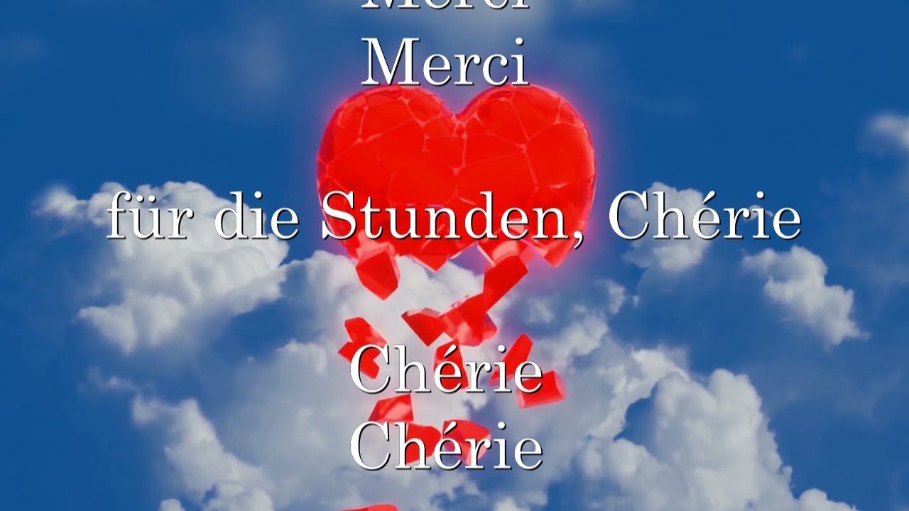 Udo Jürgens Merci Cherie - meine Cover-Version (+lyrics) - YouTube