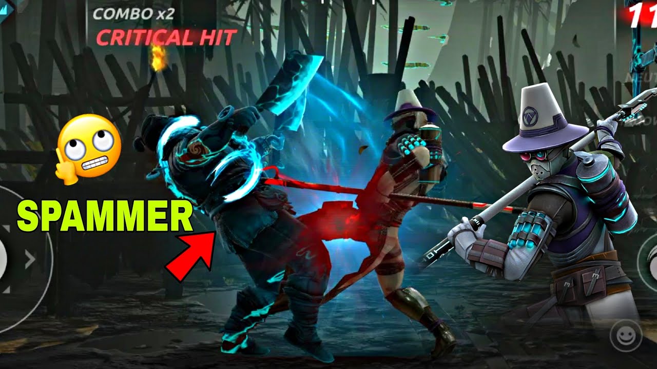 Azuma Epic Weapon Vs Butcher Spammer 😡 | Shadow Fight 4 Arena - YouTube