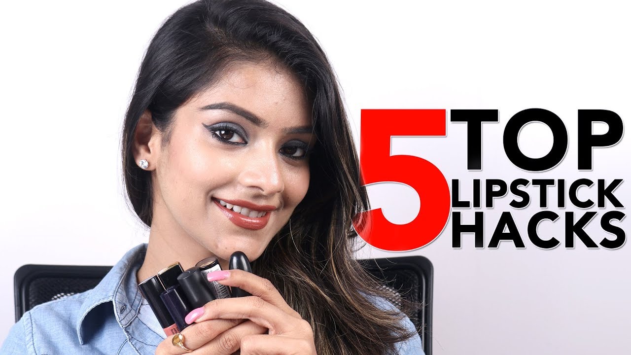 Top 5 Lipstick Hacks | Lipstick Hacks You Need To Know | Makeup ...