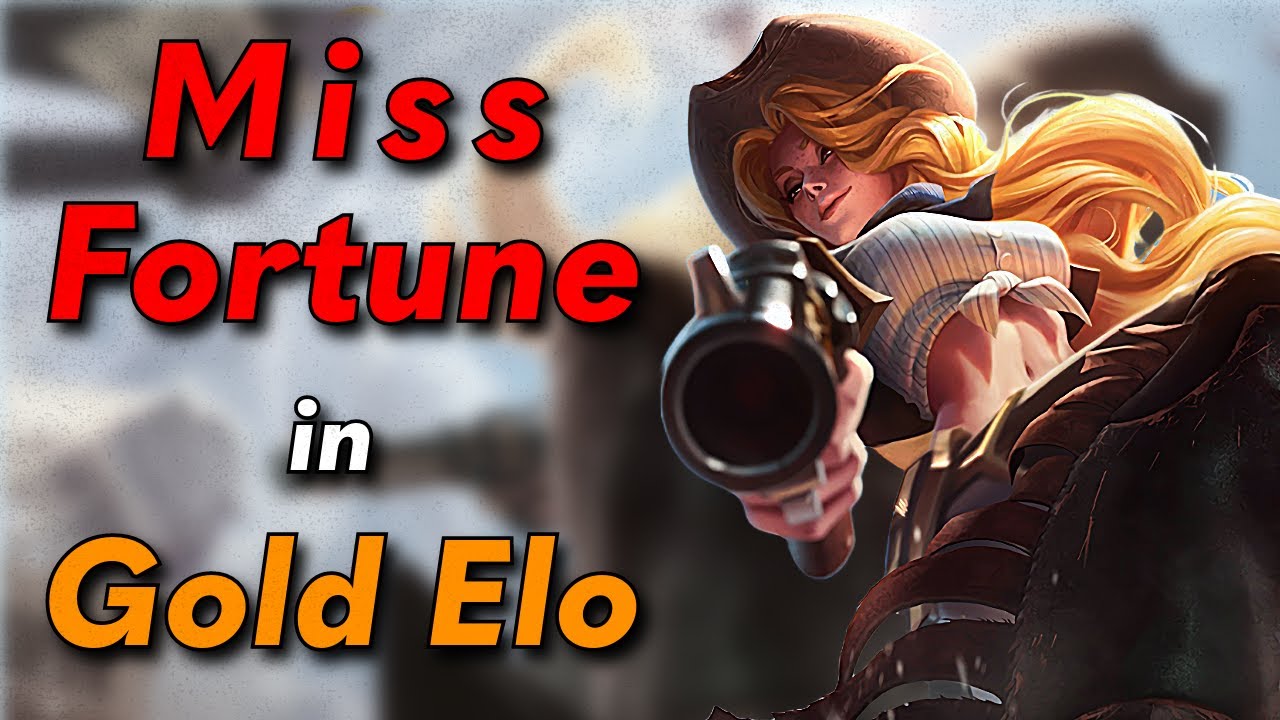 How I Carried This Gold Elo Game With Miss Fortune - YouTube