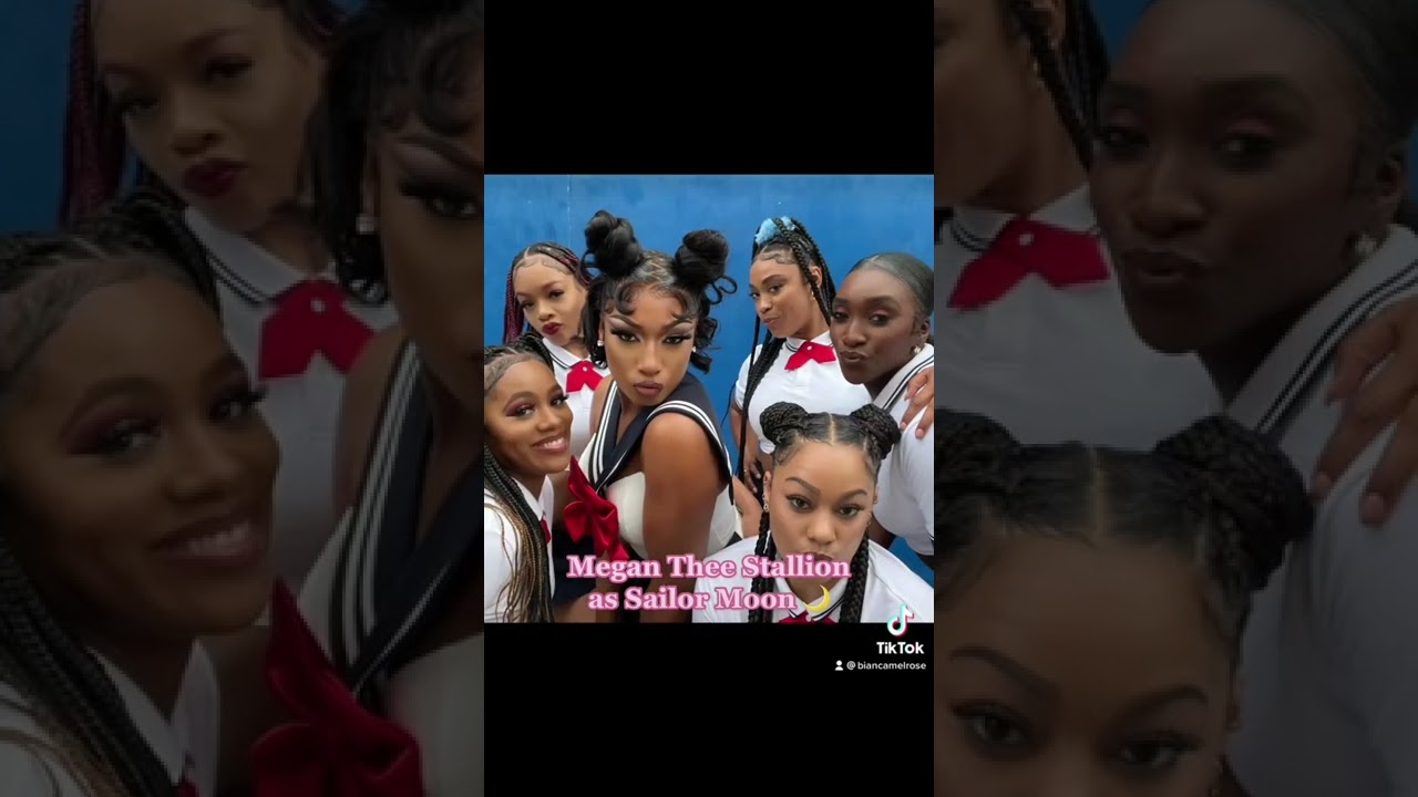 Megan Thee Stallion as Sailor Moon 🌙 #megantheestallion #sailormoon ...