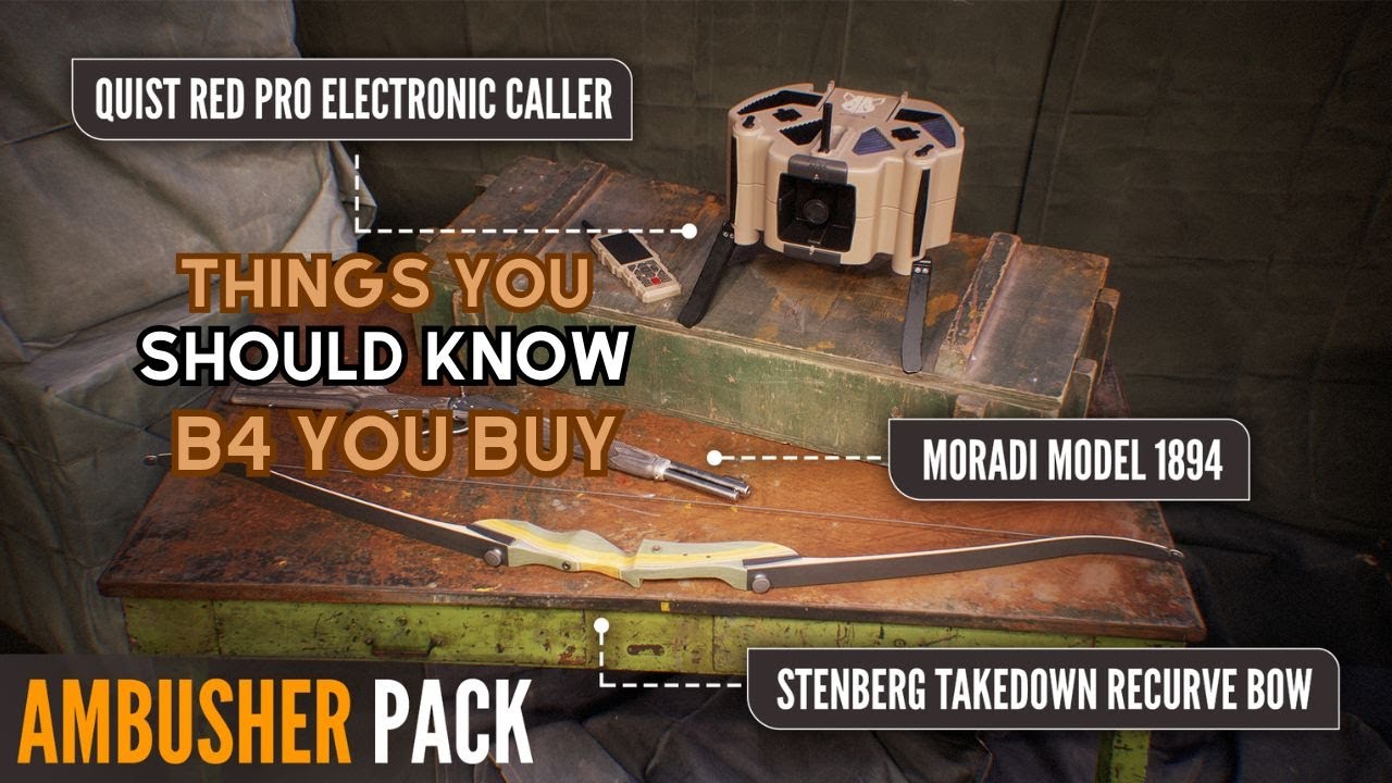 Ambusher pack DLC: Things You NEED TO KNOW (The Hunter COTW) - YouTube