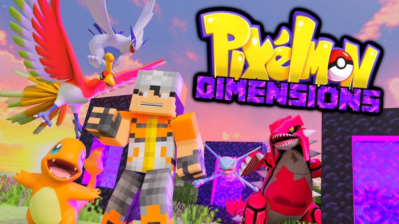 PIXELMON DIMENSIONS MOD! EPIC Minecraft Pokemon Mod! - YouTube