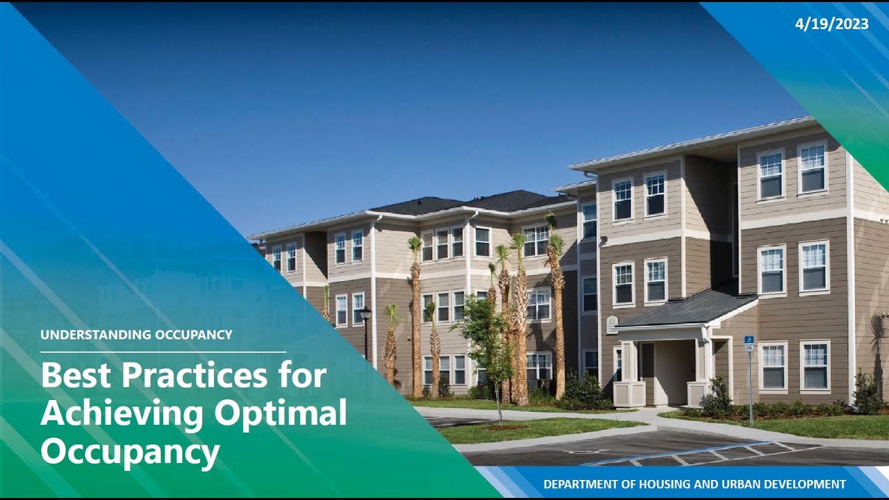 PHA Occupancy Webinar Series: Best Practices for Achieving Optimal ...