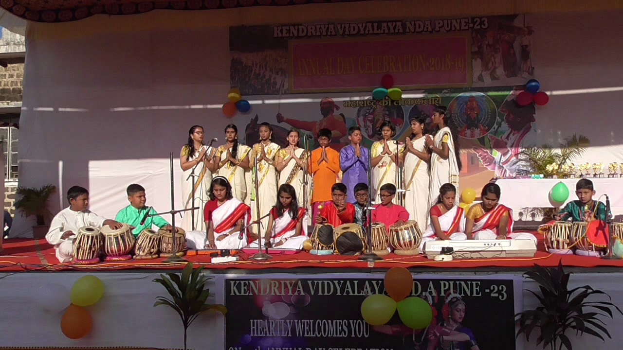 KV NDA Annual Day - Prayer Song - YouTube