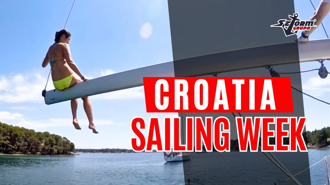 Croatia Sailing Week - Sztorm Grupa Warszawa - YouTube