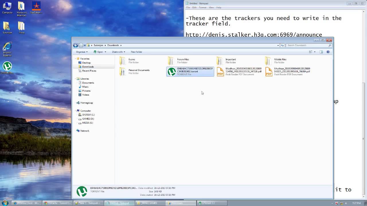 How to create your own private torrent and seed locally - YouTube