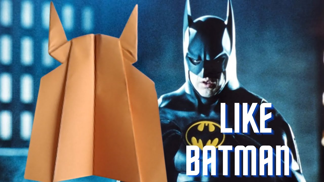 How to Make a Paper Plane Like Batman? / Interesting Facts on Making ...