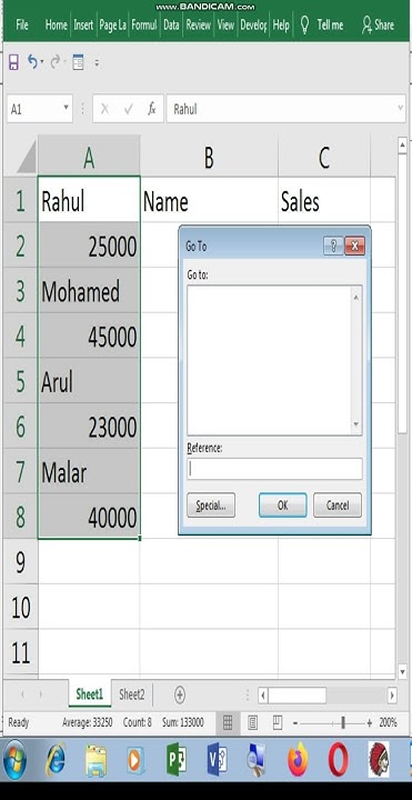 Excel New Tricks in Tamil #excel #microsoftexcel #microsoftoffice - YouTube