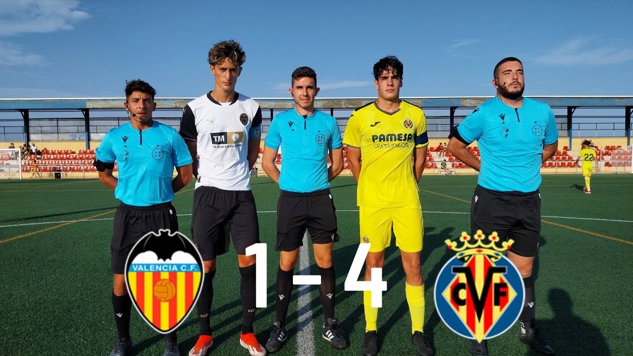 Valencia CF - Villarreal CF (Juveniles) 22/08/2024 BAU - YouTube
