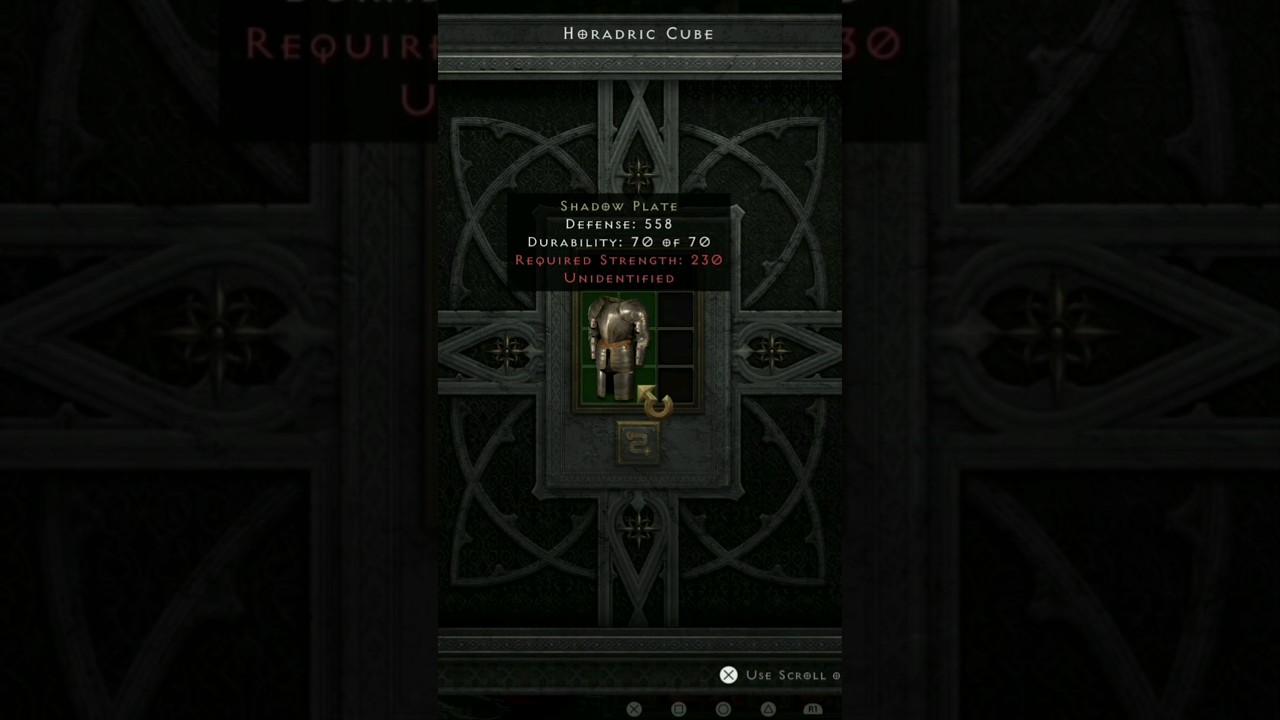 D2R - Steel Carapace - Drop & Identification - YouTube