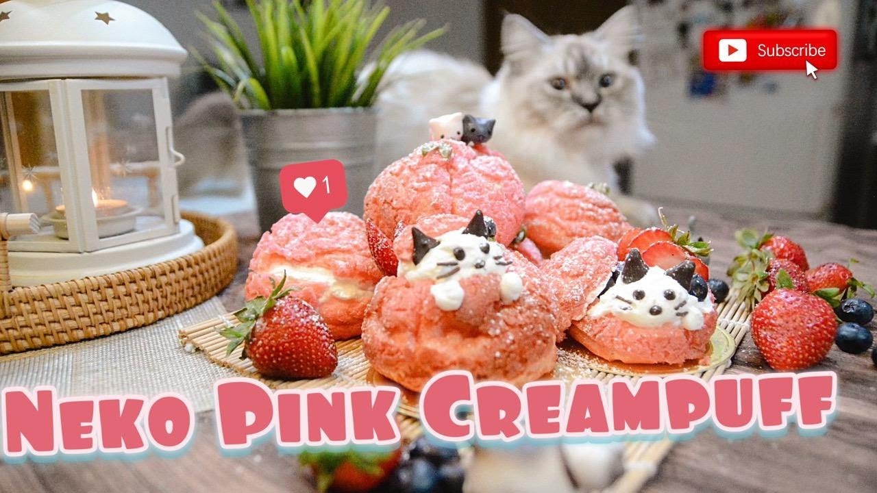 Pink Cat Creampuff l Diary #13 - YouTube
