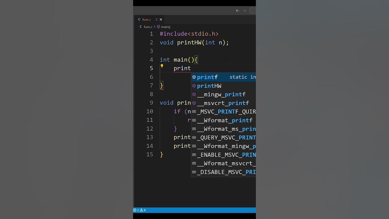 Recursion Programming In C ... | C Language | #short #trendingshorts #clanguage #programming ...