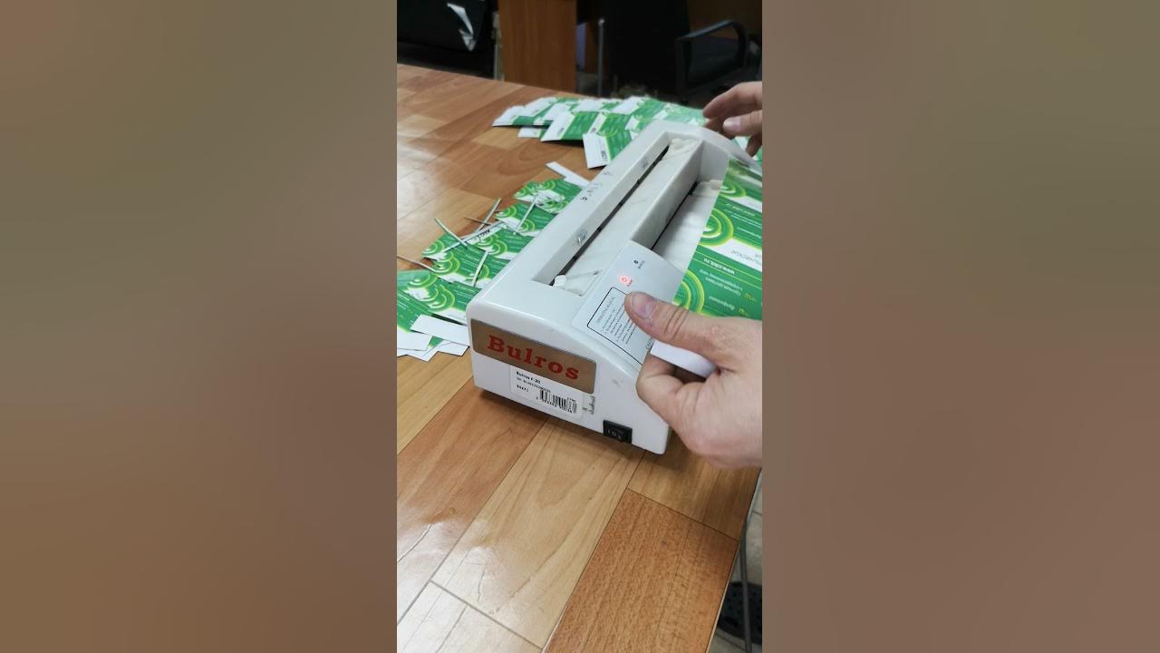 Нарезчик визиток Bulros F-20 - YouTube