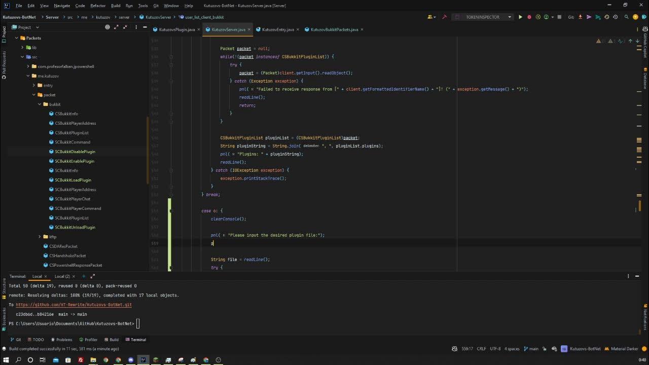 Coding Kutuzovs botnet in Java | Java Coding - YouTube